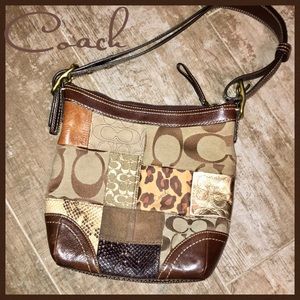 Coach | Bags | Coach Holiday Patchwork Collection Bag F7731497 | Poshmark